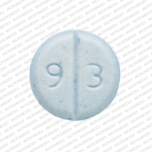 Pill Finder: 9 3 72 56 Blue Round - Medicine.com