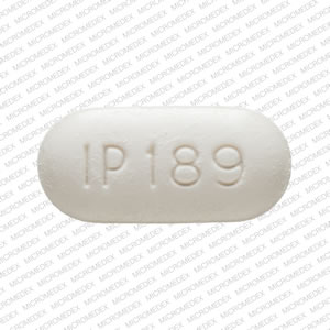 Pill Finder: IP 189 375 White Elliptical / Oval - Medicine.com