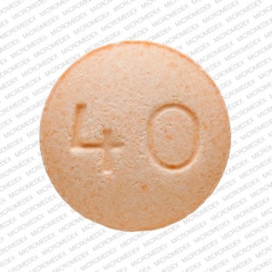 Pill Finder: H 40 Orange Round - Medicine.com