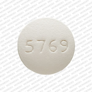 Pill Finder: TEVA 5769 White Round - Medicine.com