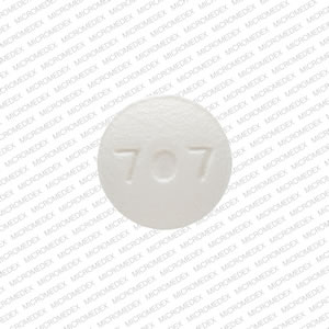 Pill Finder: S 707 White Round - Medicine.com