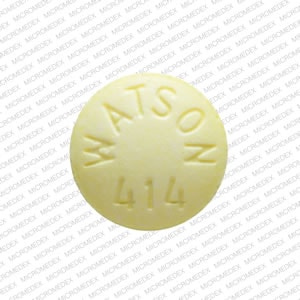 Pill Finder: WATSON 414 Yellow Round - Medicine.com