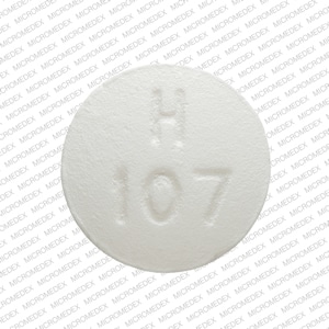 Pill Finder: H 107 White Round - Medicine.com