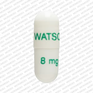 Pill Finder: WATSON 152 8 mg White Capsule-shape - Medicine.com