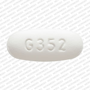 Pill Finder: G352 White Capsule-shape - Medicine.com