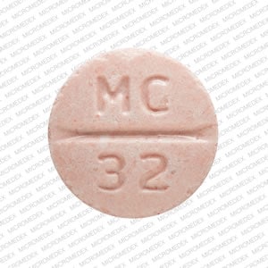 Pill Finder: MC 32 Pink Round - Medicine.com
