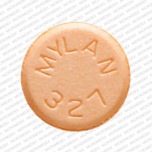 Pill Finder: MYLAN 327 Orange Round - Medicine.com