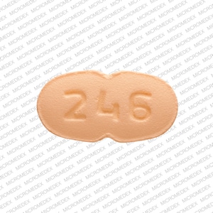 Pill Finder: H P 246 Orange Elliptical / Oval - Medicine.com