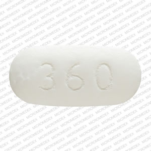 Pill Finder: B 360 White Capsule-shape - Medicine.com