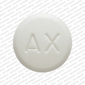 Pill Finder: AX White Round - Medicine.com
