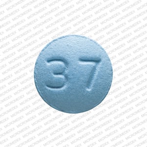 Pill Finder: H 37 Blue Round - Medicine.com