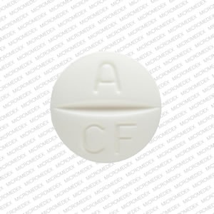 Pill Finder: A CF 004 White Round - Medicine.com