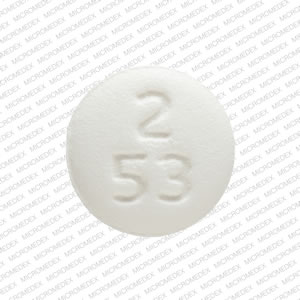 Pill Finder: G 2 53 White Round - Medicine.com