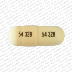 Pill Finder: 54 328 54 328 Yellow Capsule-shape - Medicine.com