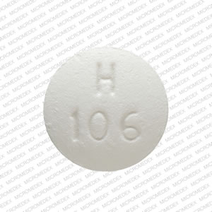 Pill Finder: H 106 White Round - Medicine.com