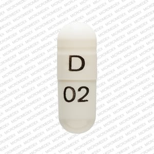 Pill Finder: D 02 White Capsule-shape - Medicine.com