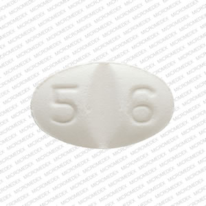 Pill Finder: F 5 6 White Elliptical / Oval - Medicine.com