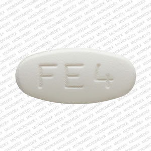 Pill Finder: M FE4 White Elliptical / Oval - Medicine.com