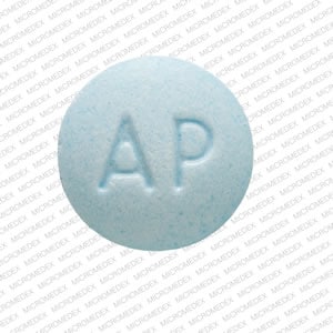 Pill Finder: AP 112 Blue Round - Medicine.com