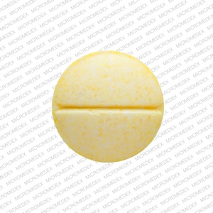 Pill Finder: 54 323 Yellow Round - Medicine.com