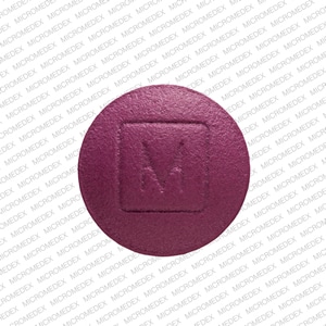 Pill Finder: 30 M Purple Round - Medicine.com
