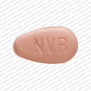 Pill Finder: NVR DV Red Egg-shape - Medicine.com