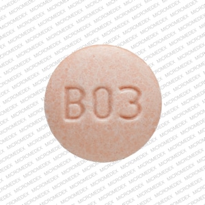 Pill Finder: B03 LL Orange Round - Medicine.com