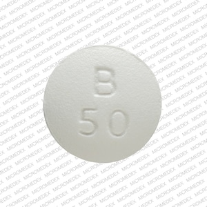 Pill Finder: B 50 White Round - Medicine.com