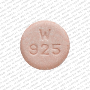 Pill Finder: W 925 Peach Round - Medicine.com