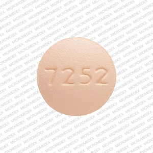 Pill Finder: 7252 93 Orange Round - Medicine.com