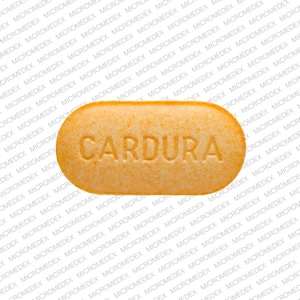 Pill Finder: CARDURA 2 mg Yellow Elliptical / Oval - Medicine.com