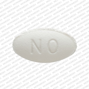 Pill Finder: NO 4 White Elliptical / Oval - Medicine.com