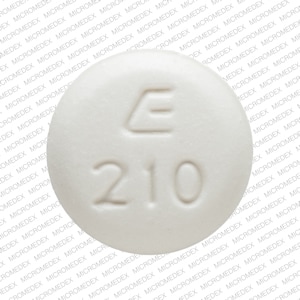 Pill Finder: E 210 White Round - Medicine.com
