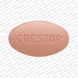 Pill Finder: CRESTOR 40 Pink Elliptical / Oval - Medicine.com