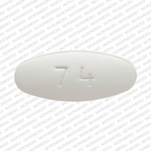 Pill Finder: F 74 White Elliptical / Oval - Medicine.com