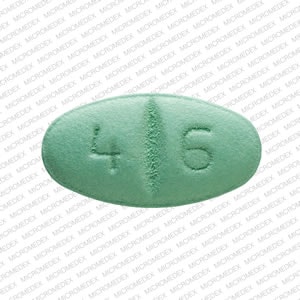Pill Finder: E 46 Green Elliptical / Oval - Medicine.com