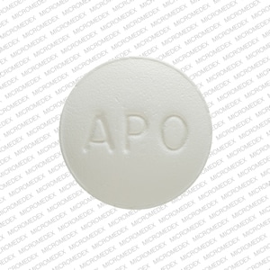 Pill Finder: APO OLA 5 White Round - Medicine.com