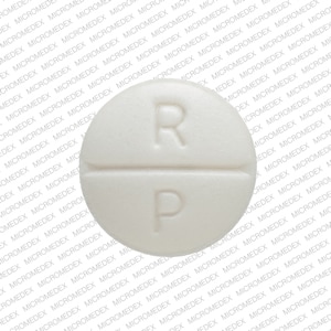 Pill Finder: R P 10 White Round - Medicine.com