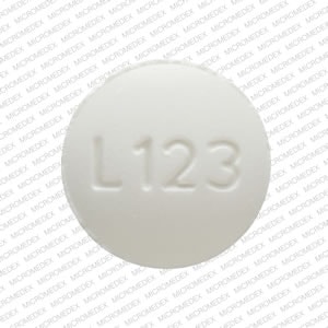 Pill Finder: L123 White Round - Medicine.com