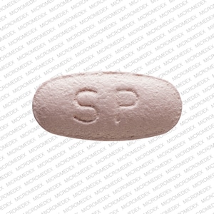 Pill Finder: SP 50 Pink Elliptical / Oval - Medicine.com