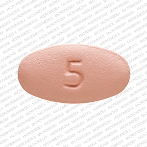 Pill Finder: 894 5 Pink Elliptical / Oval - Medicine.com