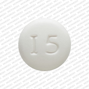 Pill Finder: I5 White Round - Medicine.com