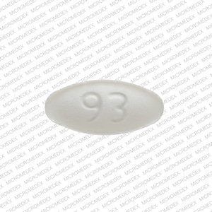 Pill Finder: 93 132 White Elliptical / Oval - Medicine.com