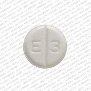 Pill Finder: M E 3 White Round - Medicine.com