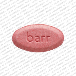 Pill Finder: barr 831 1 Pink Elliptical / Oval - Medicine.com