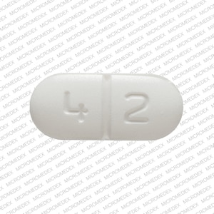 Pill Finder: J 4 2 White Capsule-shape - Medicine.com