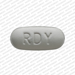 Pill Finder: RDY 597 Gray Elliptical / Oval - Medicine.com