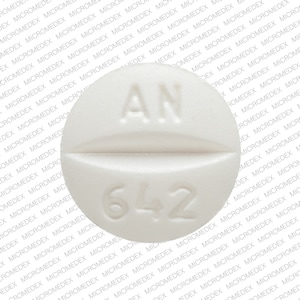 Pill Finder: AN 642 White Round - Medicine.com