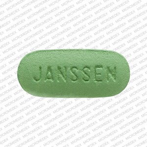 Pill Finder: JANSSEN R 4 Green Elliptical / Oval - Medicine.com