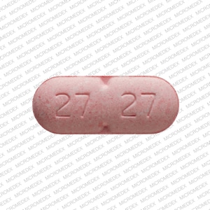 Pill Finder: TEGRETOL 27 27 Pink Capsule-shape - Medicine.com